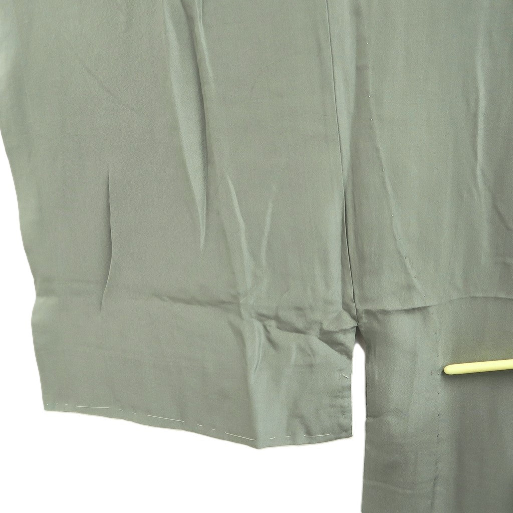 Men's Juban Vintage(1950-1980) Light Gray Landscape Pine Tree Silk #10 ...